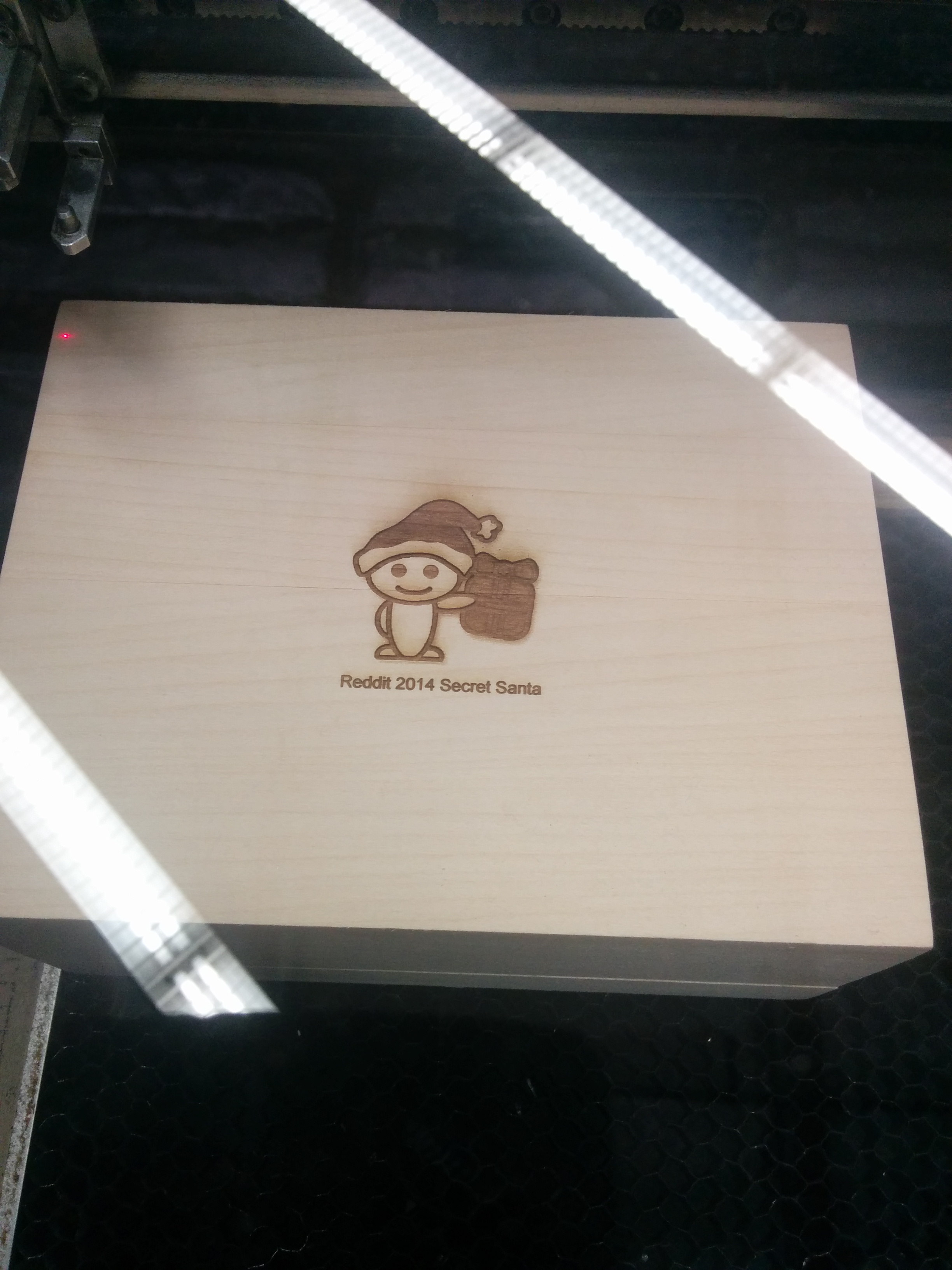 laser engrave back finish – Strider's Realm